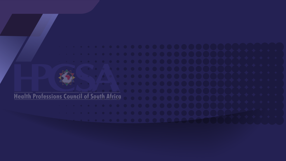 Health Professions Council of South Africa | Important CPD Programme ...